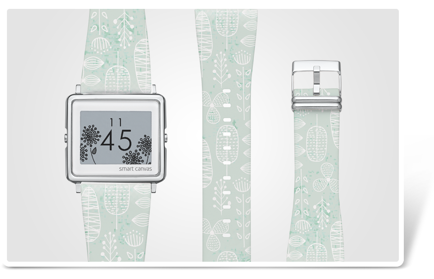 EPSON Smart Canvas 花漾錶盤銀色款 - myepson 台灣愛普生原廠購物網站