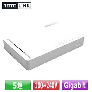 TOTO LINK Gigabit 5埠交換器 S505G ｜EPSON台灣愛普生原廠購物網站 | myepson 台灣愛普生原廠購物網站