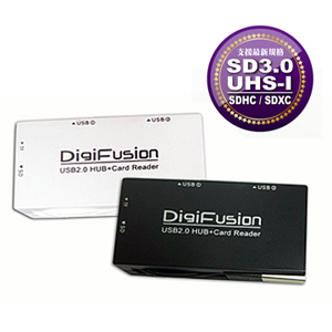 DigiFusion伽利略 RHU04B USB2.0 HUB+充電+讀卡機 黑 充電+讀卡機 - myepson 台灣愛普生原廠購物網站