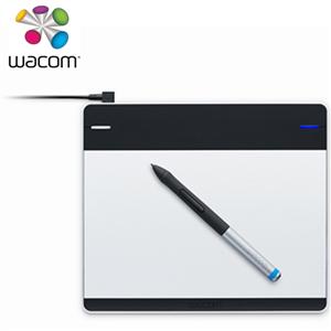 【福利品】Wacom Intuos創意版 Pen Small 繪圖板(銀/黑) 多功能數位畫布 - myepson 台灣愛普生原廠購物網站